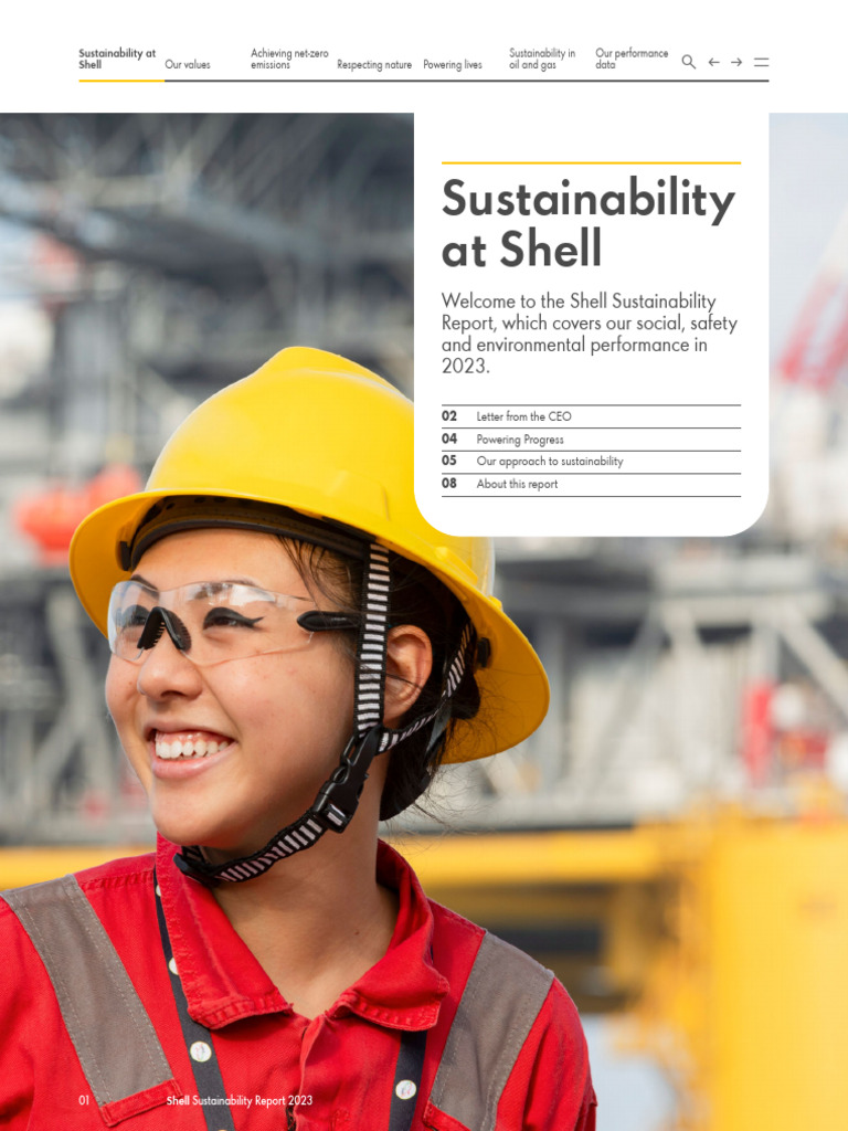 Sus Sustainability at Shell Shell sr23 | PDF | Natural Gas | Liquefied ...