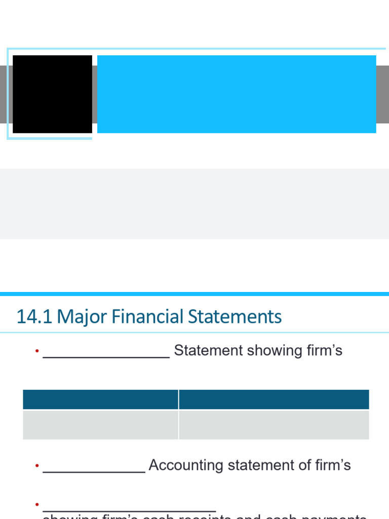 Chapter 14 Financial Statement Analysis | PDF | Leverage (Finance) | Equity (Finance)