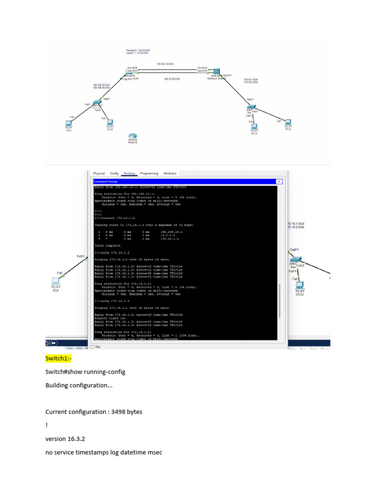 EIGRP over Ipsec gre tunnel | PDF | Ip Address | Computer Networking
