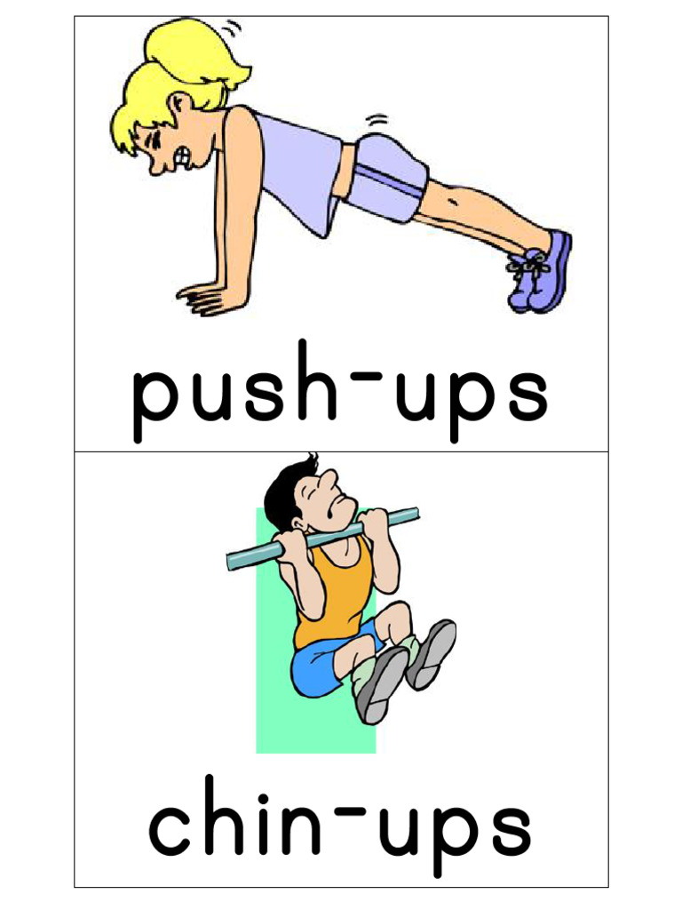 Fitness Flashcards | PDF