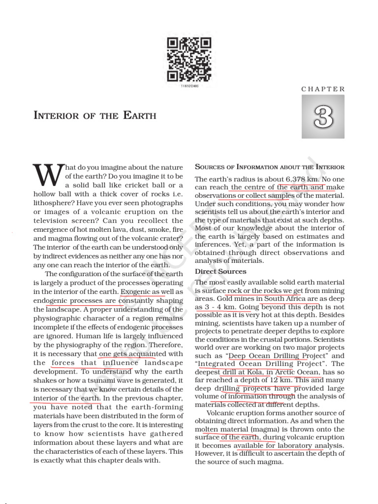 Understanding Earth's Interior Layers | PDF | Volcano | Earthquakes