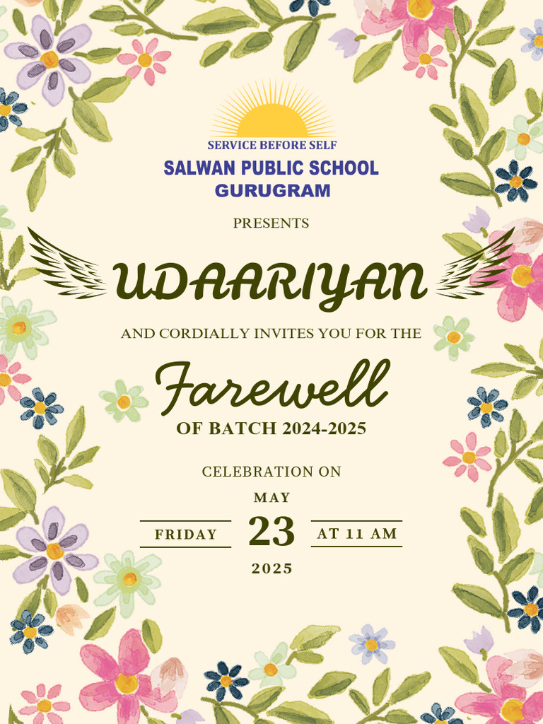 Invitation Farewell | PDF