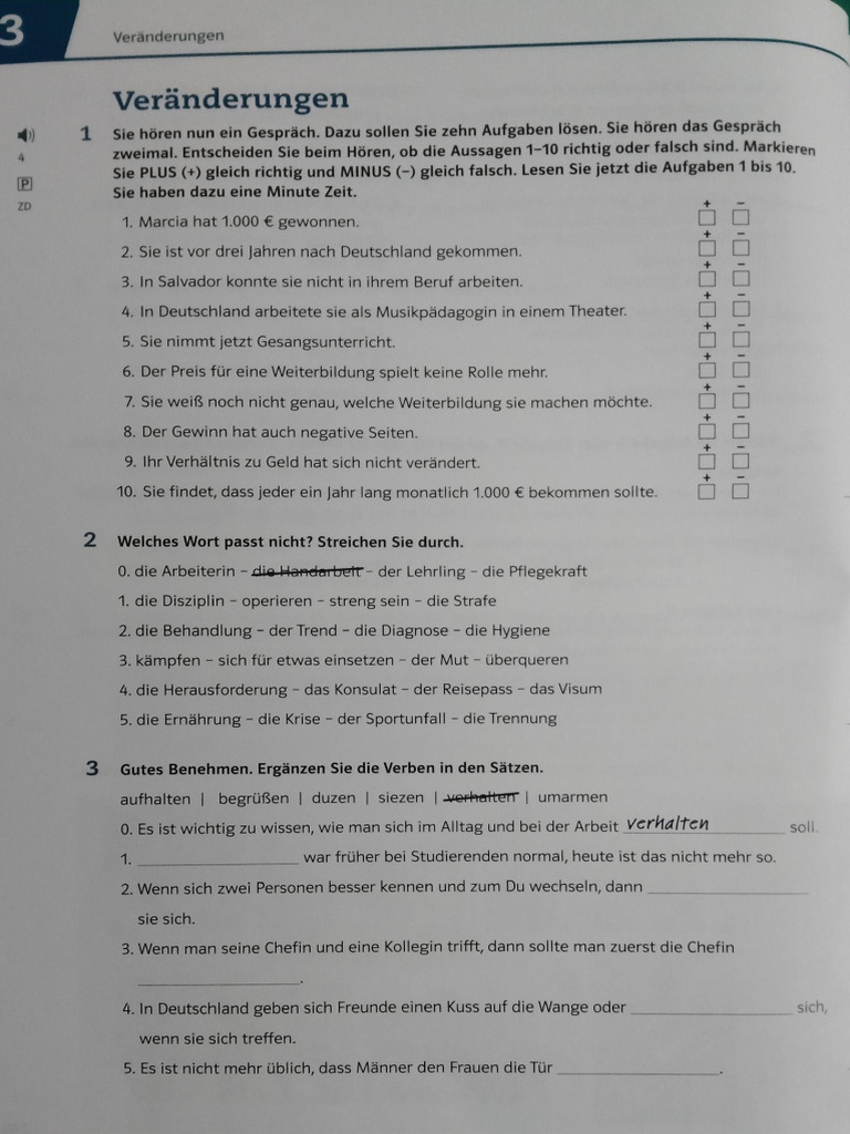 NN B1 Testheft 3 | PDF