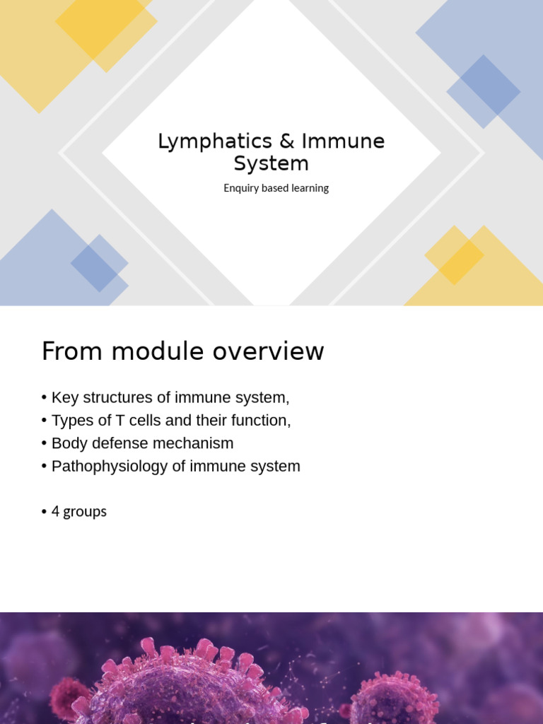 Lymphatics and Immune System-1 | PDF