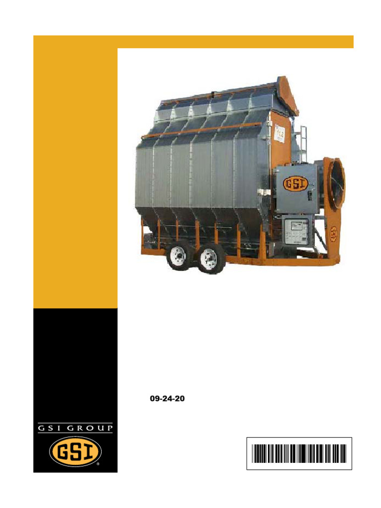 GSI Portable Drying Charts Manual | PDF