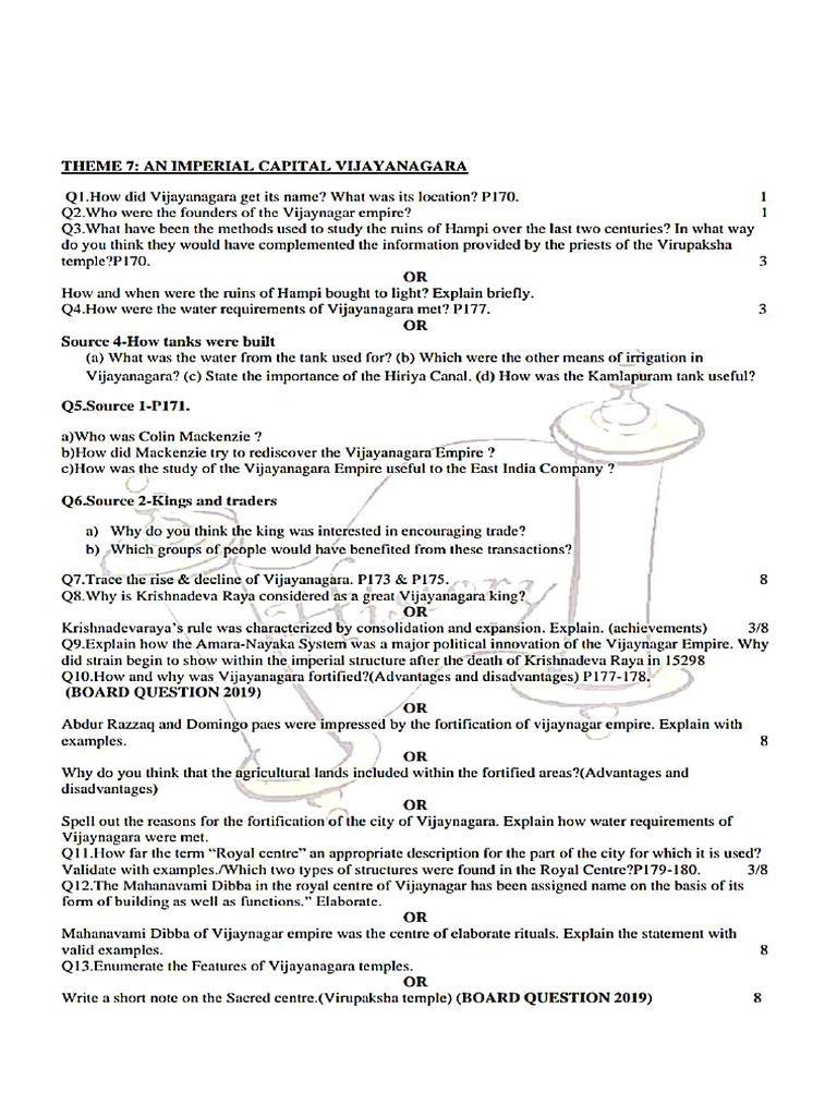 Ch-7,8,10,11,13 and 15 Important Subjectice and Source Based Questions ...