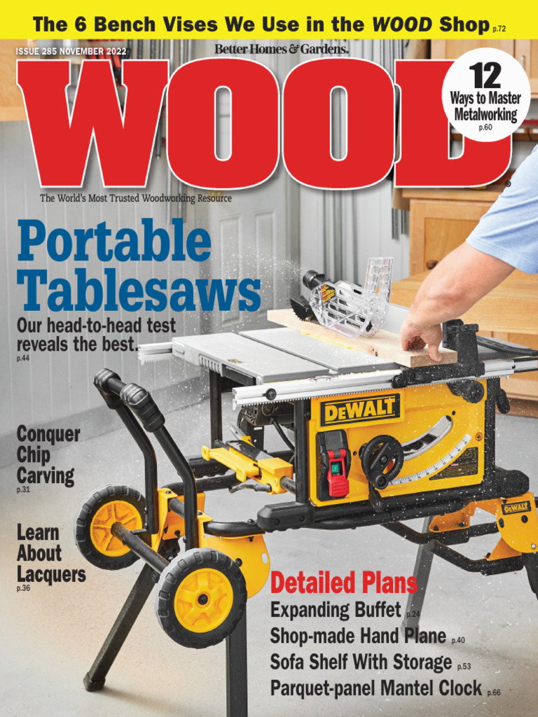 Wood Magazine 285 | PDF | Woodworking