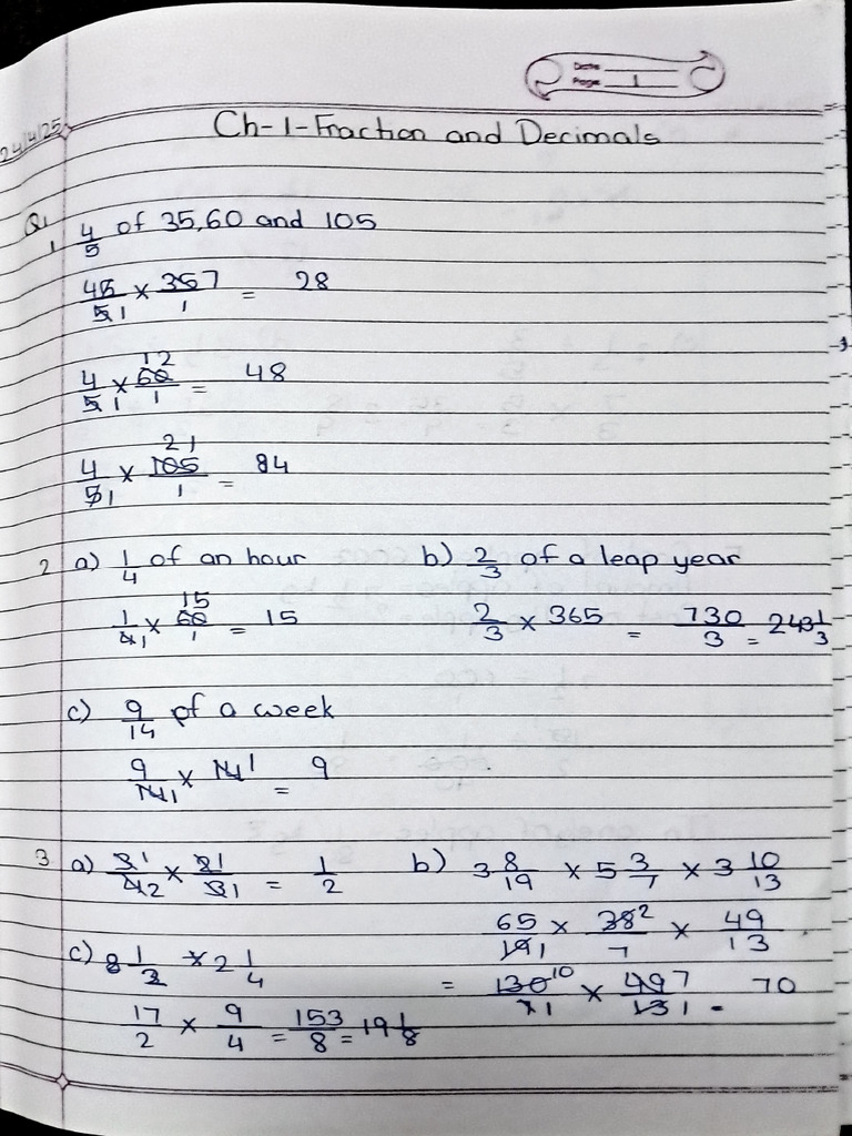 Maths Worksheet | PDF