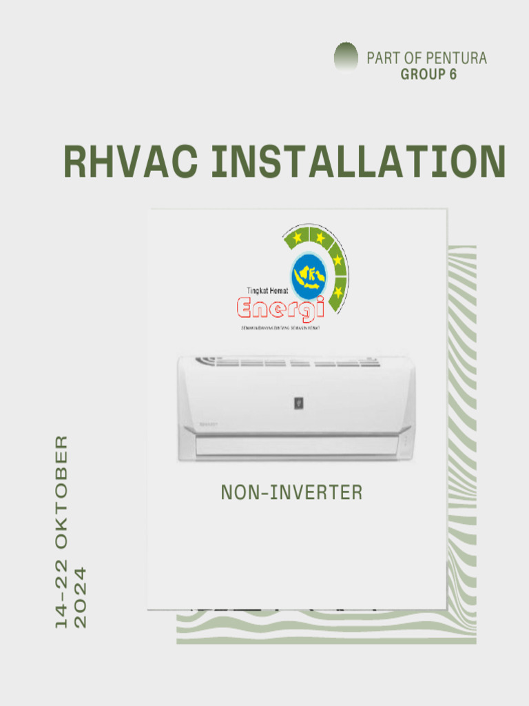 Instalasi Rhvac | PDF