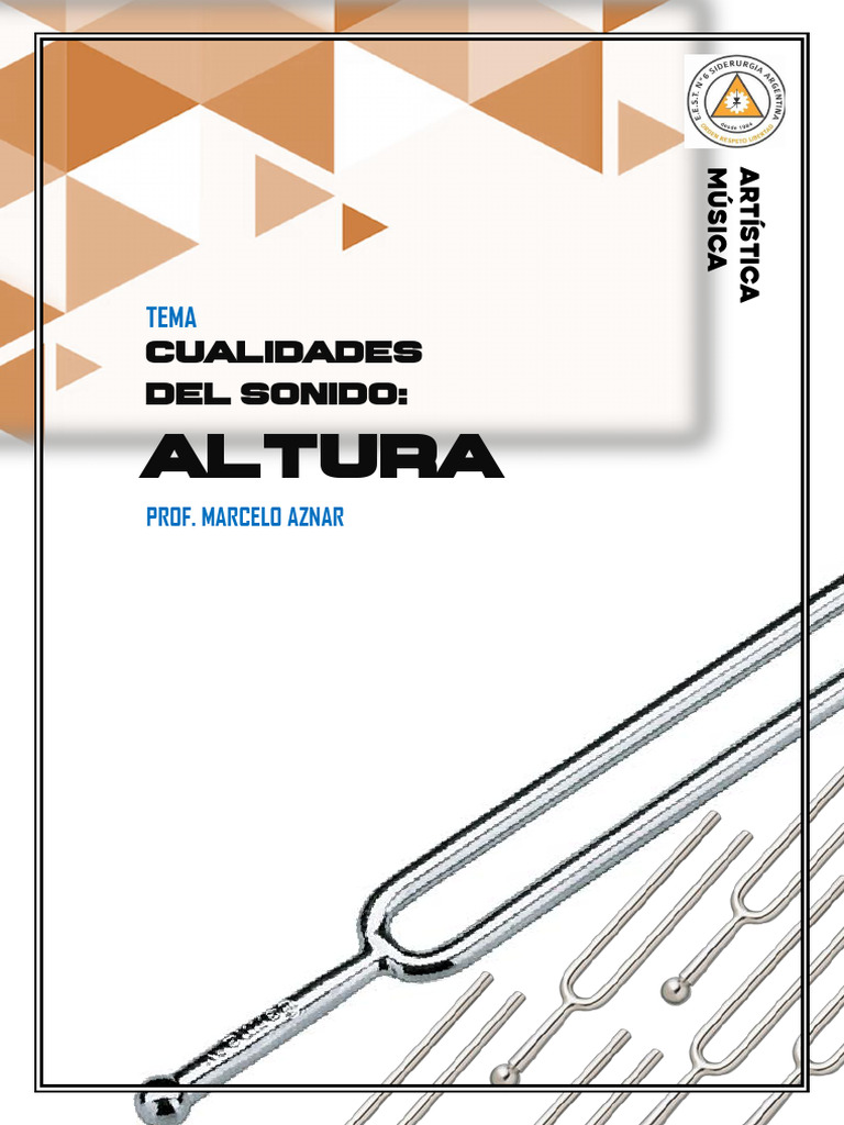 Clase 2 - Cualidades Del Sonido - Altura - Tec6 | PDF