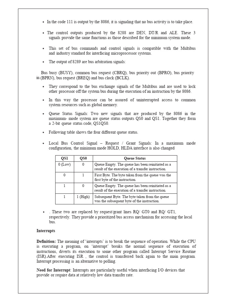 Interrupt of 8086 Microprocessor - 4 | PDF | Central Processing Unit | Computing
