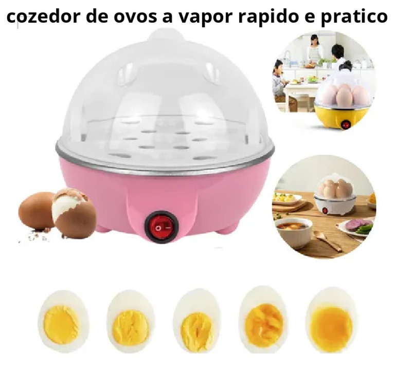 Cozedor de Ovos A Vapor Parido e Pratico | PDF
