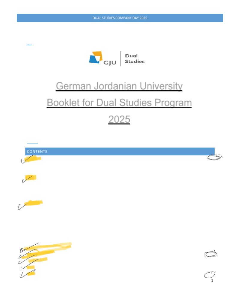 Dual Studies Company Booklet 2025 | PDF | Logistics | Cargo
