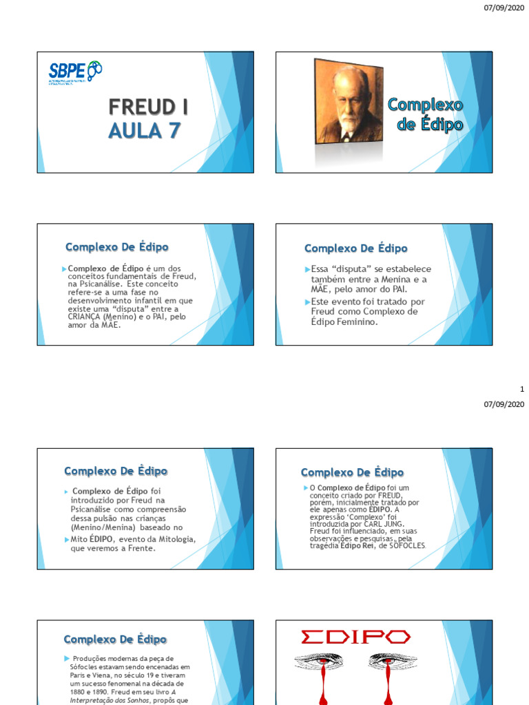 Entendendo o Complexo de Édipo de Freud | PDF | Complexo de Édipo | Édipo