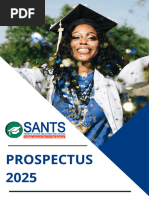 SANTS Prospectus 2024 Overview | PDF | Bachelor's Degree | Teachers