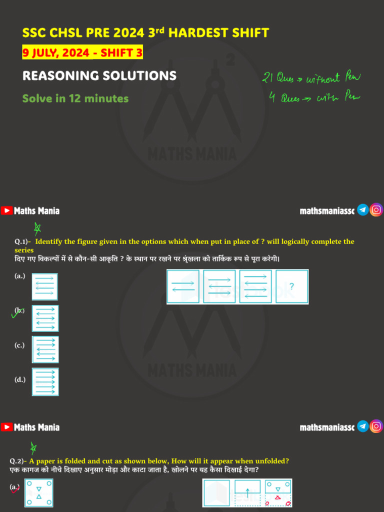 152) Chsl 2024 3rd Hardest | PDF | Languages | Foreign Language Studies