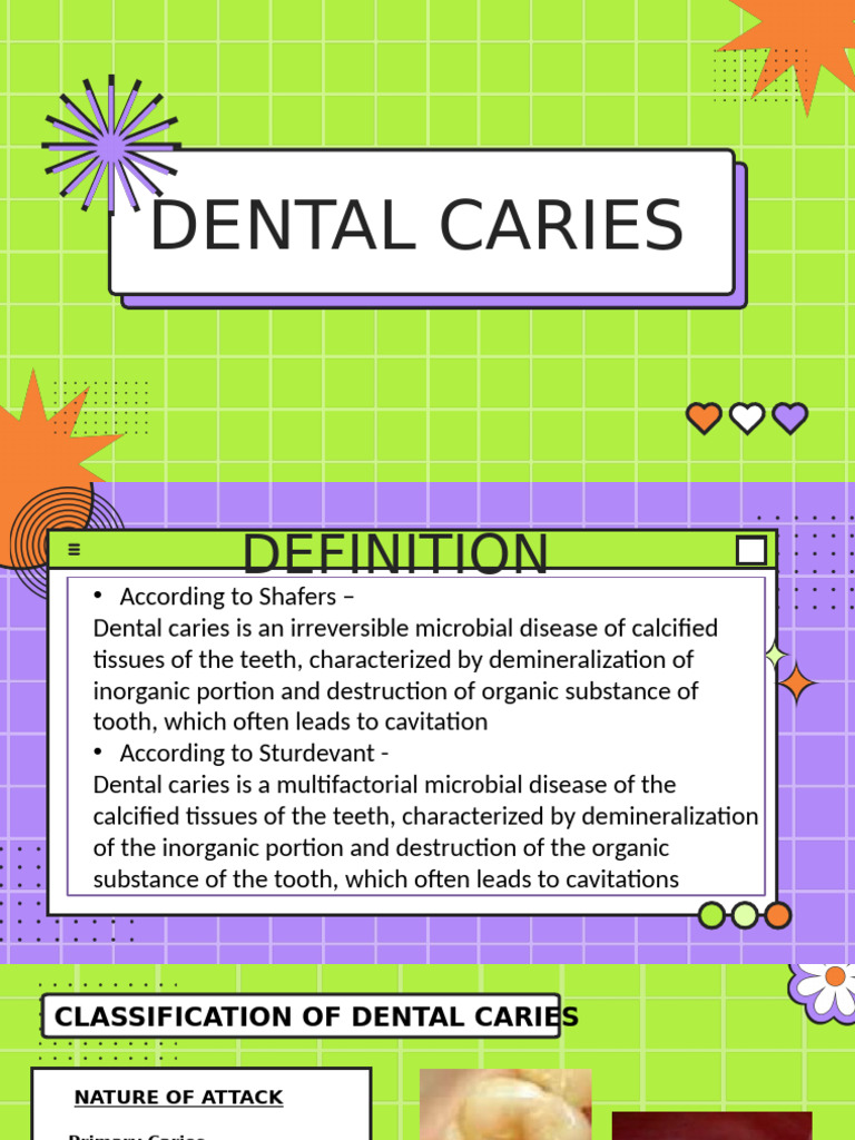 Lecture - Dental Caries | PDF | Tooth Enamel | Dentin