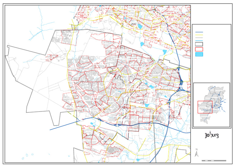 Soweto Township Map and Land Use | PDF