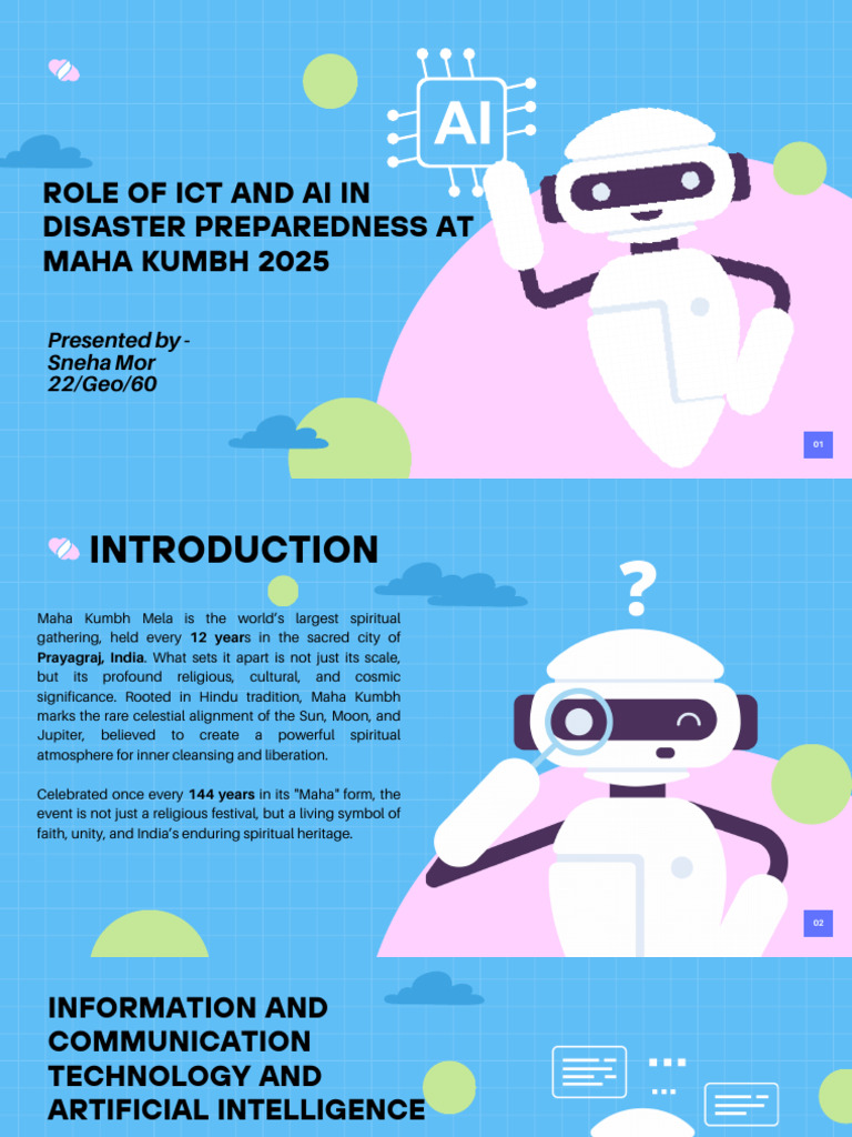 Role of ICT and AI in Disaster Preparedness at Maha Kumbh 2025 | PDF ...
