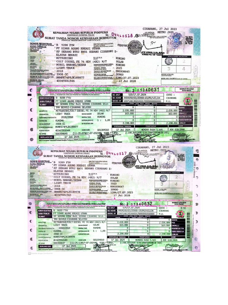 08 FOTO STNK 8 UNIT | PDF