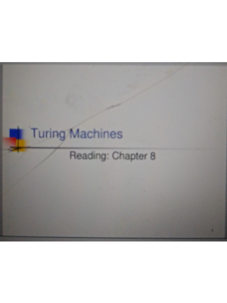 Turing Machine | PDF