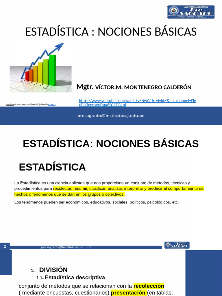 Nociones Básicas De Estadística Pdf Muestreo Estadísticas