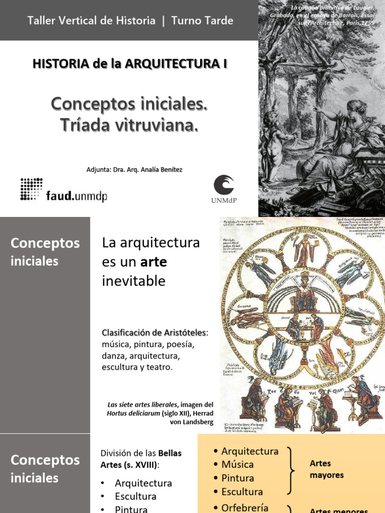 Teorica 1-Conceptos Iniciales y Triada | PDF | Belleza | Diseño arquitectonico