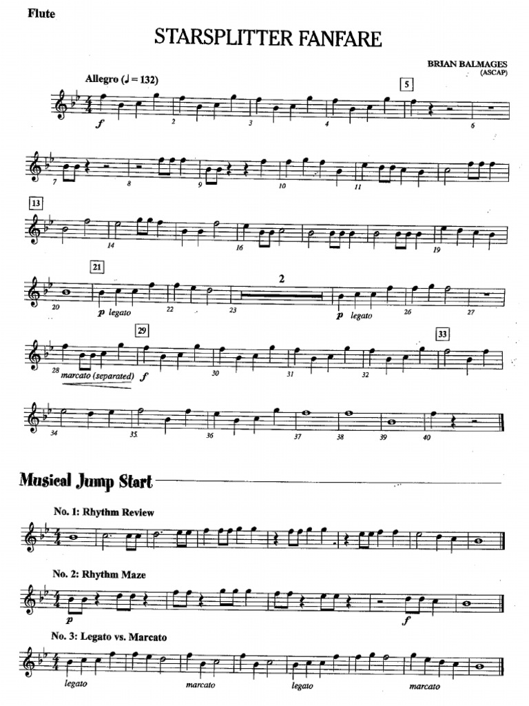Starsplitter Fanfare Parts | PDF