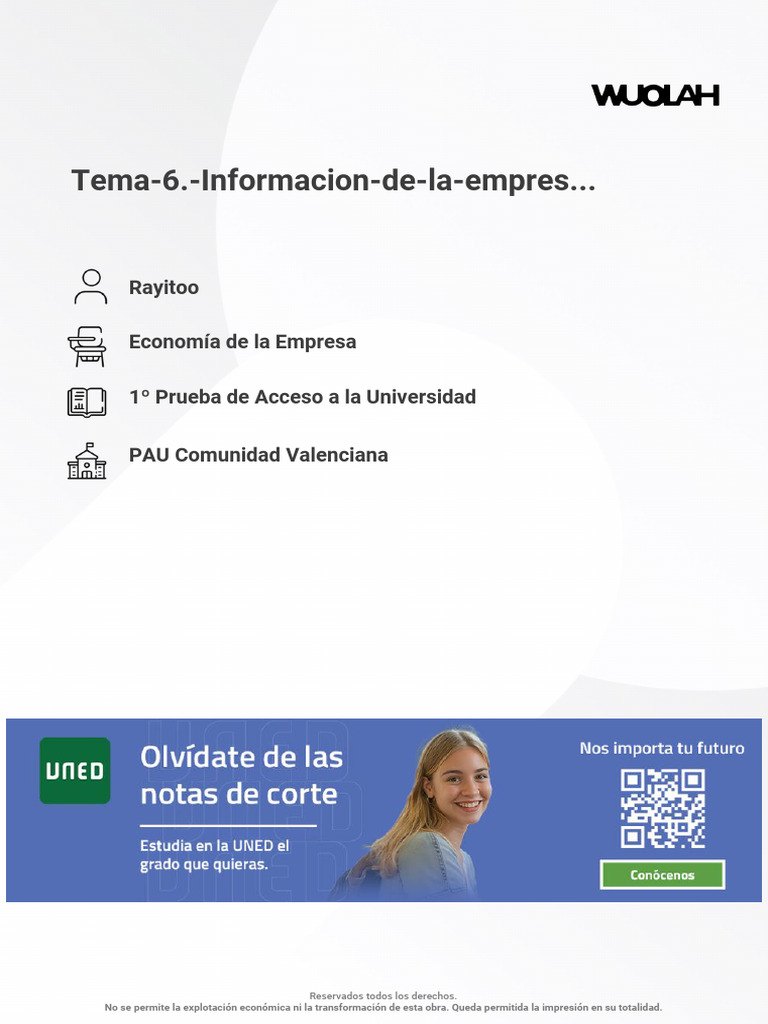 wuolah-free-Tema-6.-Informacion-de-la-empresa | PDF | Contabilidad | Impuestos