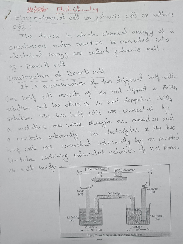 Electro Chemistry KT09 | PDF