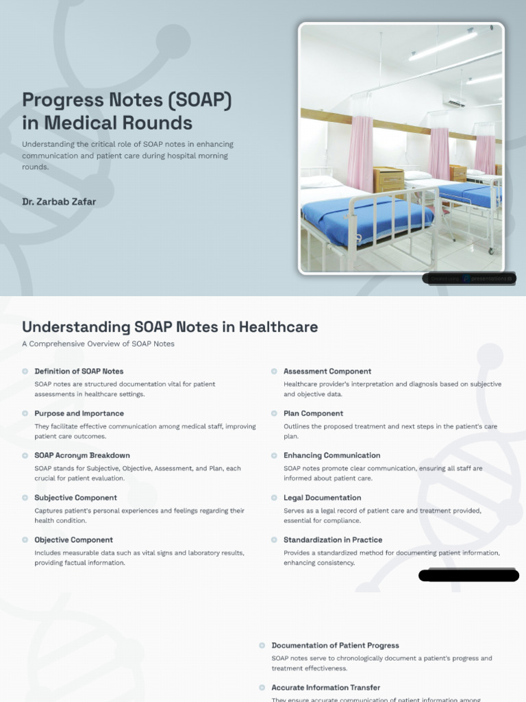 Progress Notes in Medical Morning Rounds. FINAL | PDF