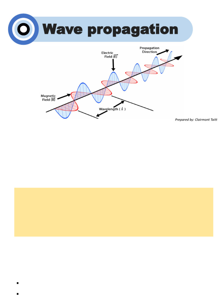 Wave Propagation Handout | PDF | Radio Propagation | Ionosphere