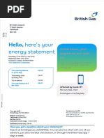 Uk Utility Bill | PDF