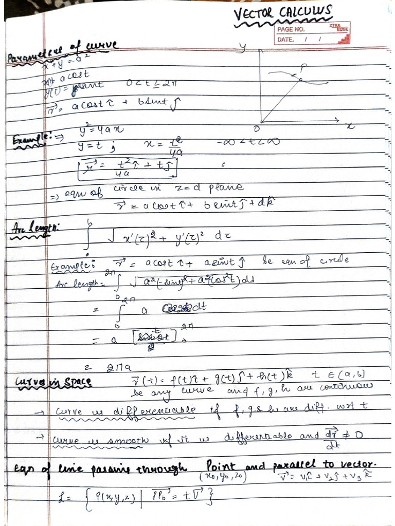 Vector Calculus | PDF