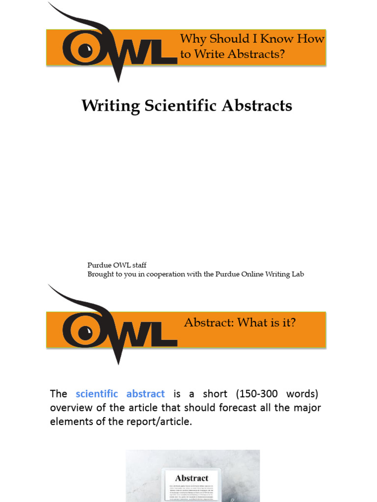 Copia de How To Write An Abstract | PDF | Abstract (Summary) | Usability