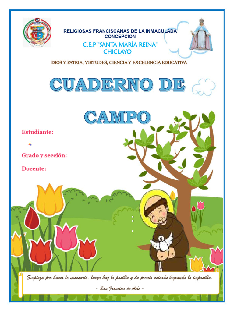 Cuaderno de Campo FERIA EUREKA 2021 5togrado | PDF