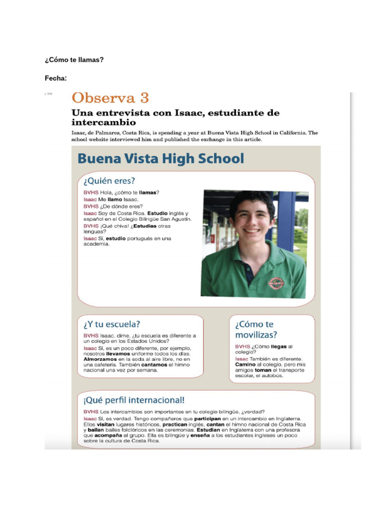 Activity 3 To Introduce AR Verbs | PDF