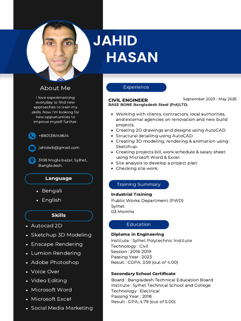 Jahid Hasan CV | PDF