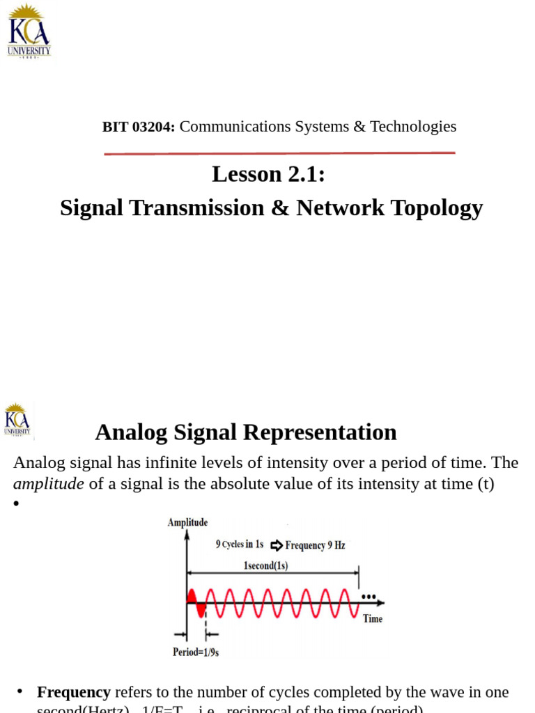 L2-1 Signal Transmission Network Topology | PDF | Computer Network ...