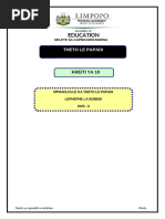 Sesotho Grade 11 p2 June | PDF | Languages Of Africa | Southern Africa