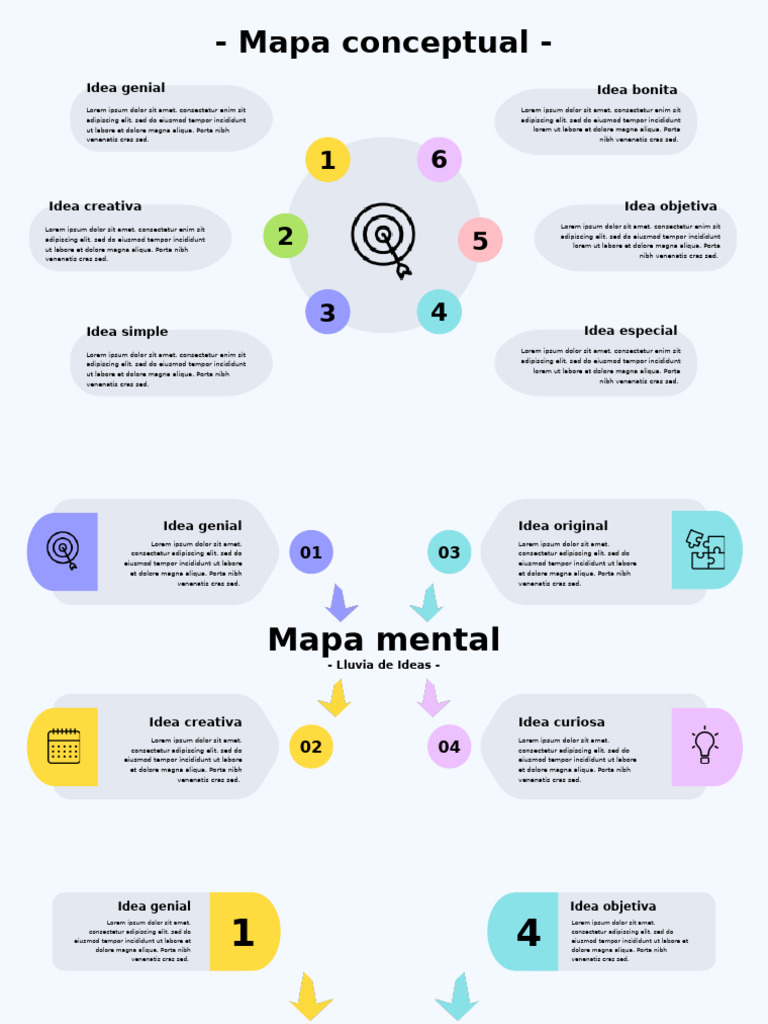 Presentación de Gráficos Visuales Mapas Conceptuales y Mapas Mentales ...