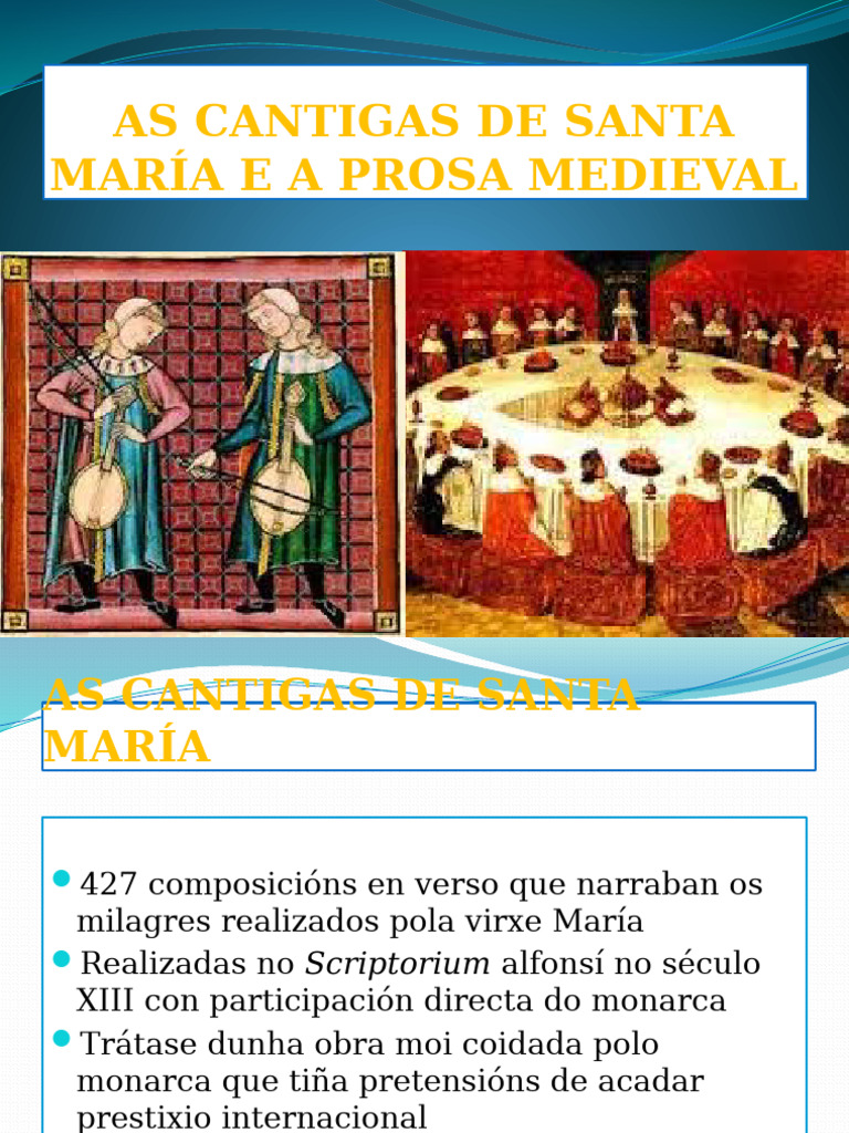 Cantigas Santa Maria | PDF