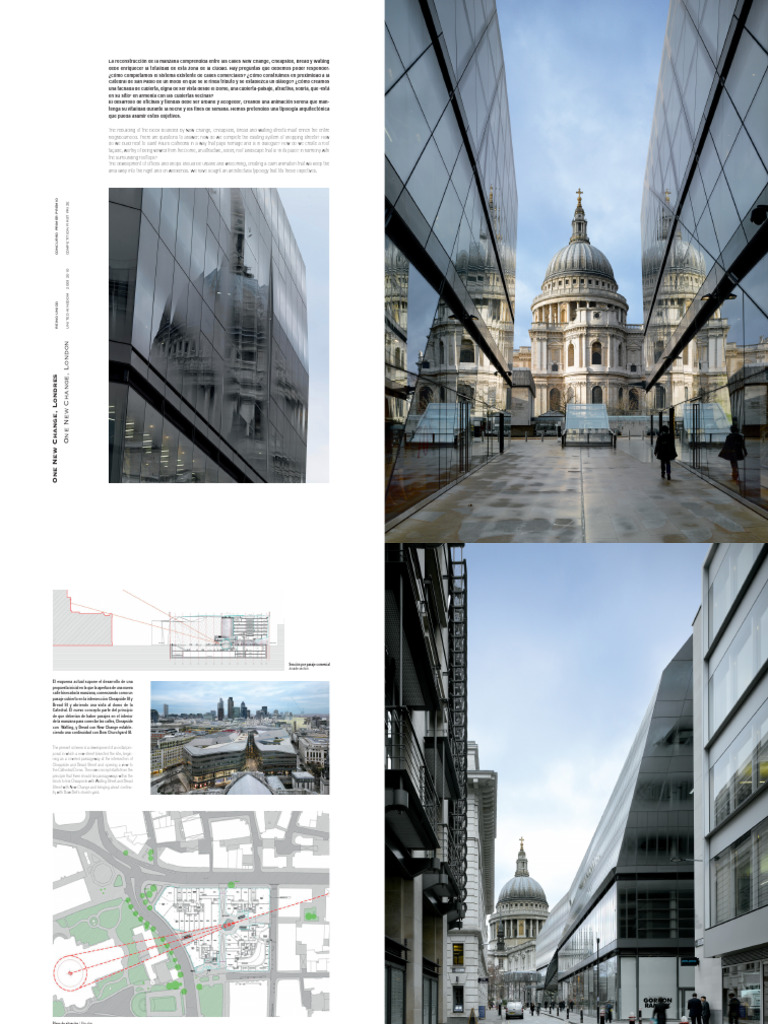 One New Change, Londres - JEAN NOUVEL (2007-2016)-2 | PDF