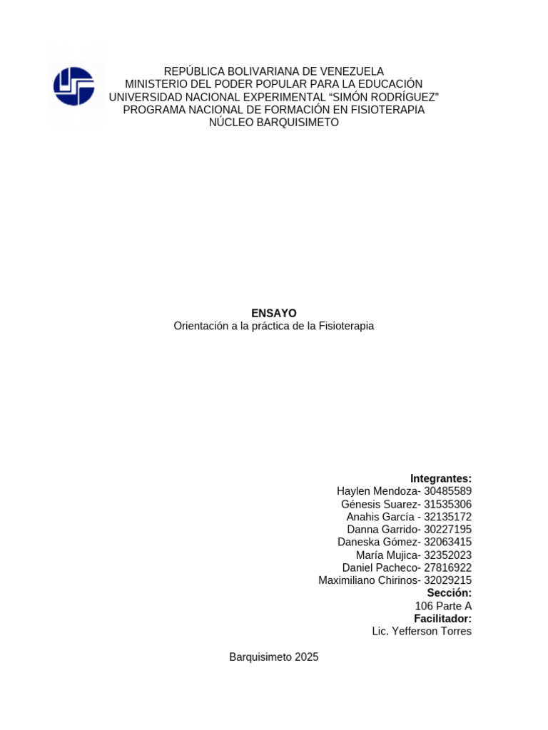 Práctica Integral en Fisioterapia Contemporánea | PDF | Terapia física