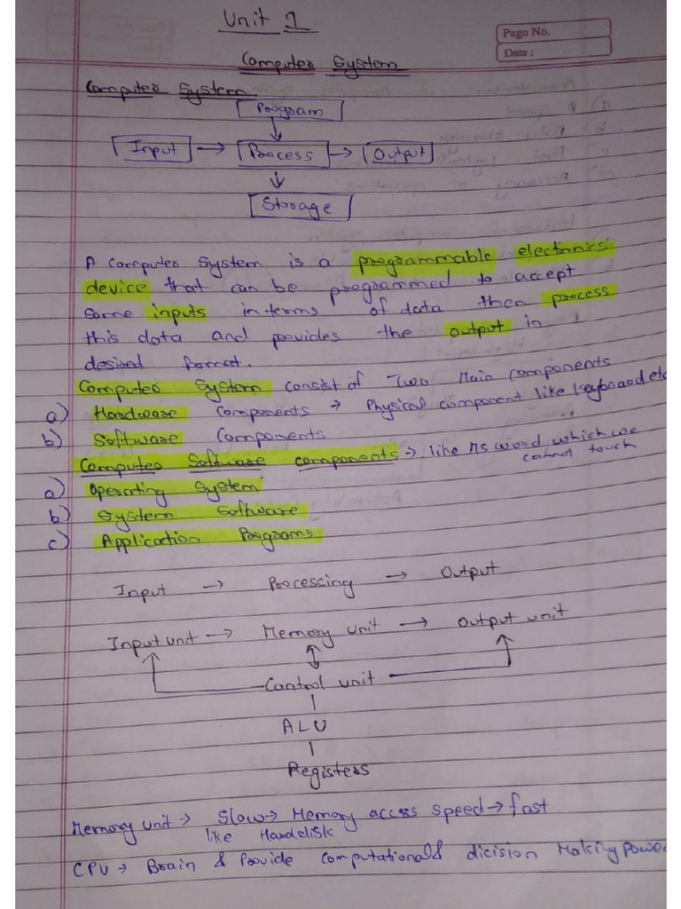 PCL Unit I _ II | PDF