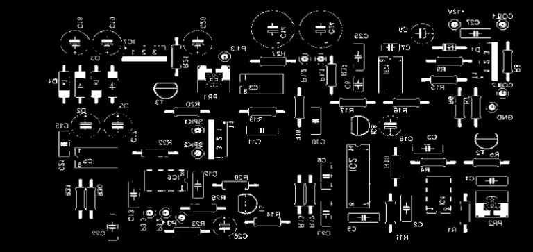 PCB Layout Tracks Black | PDF