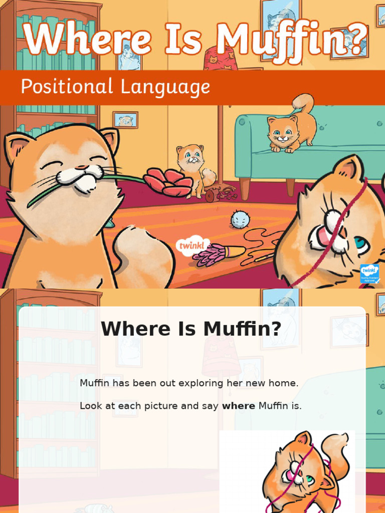 t m 32737 Where is Muffin Positional Language Powerpoint Ver 5 (Копія ...