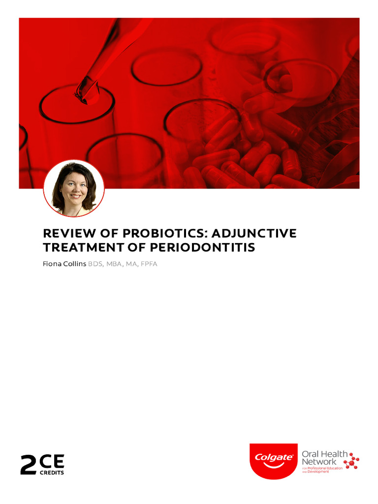 Probiotics in Periodontitis Treatment | PDF | Periodontology ...