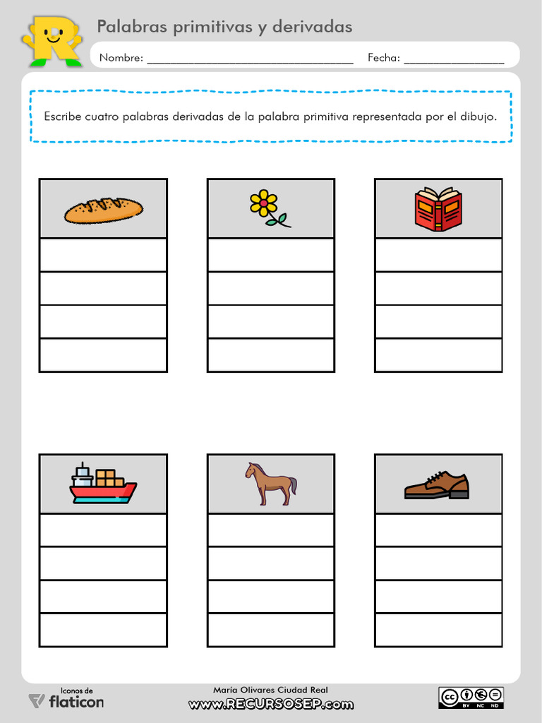 Palabras Primitivas y Derivadas | PDF