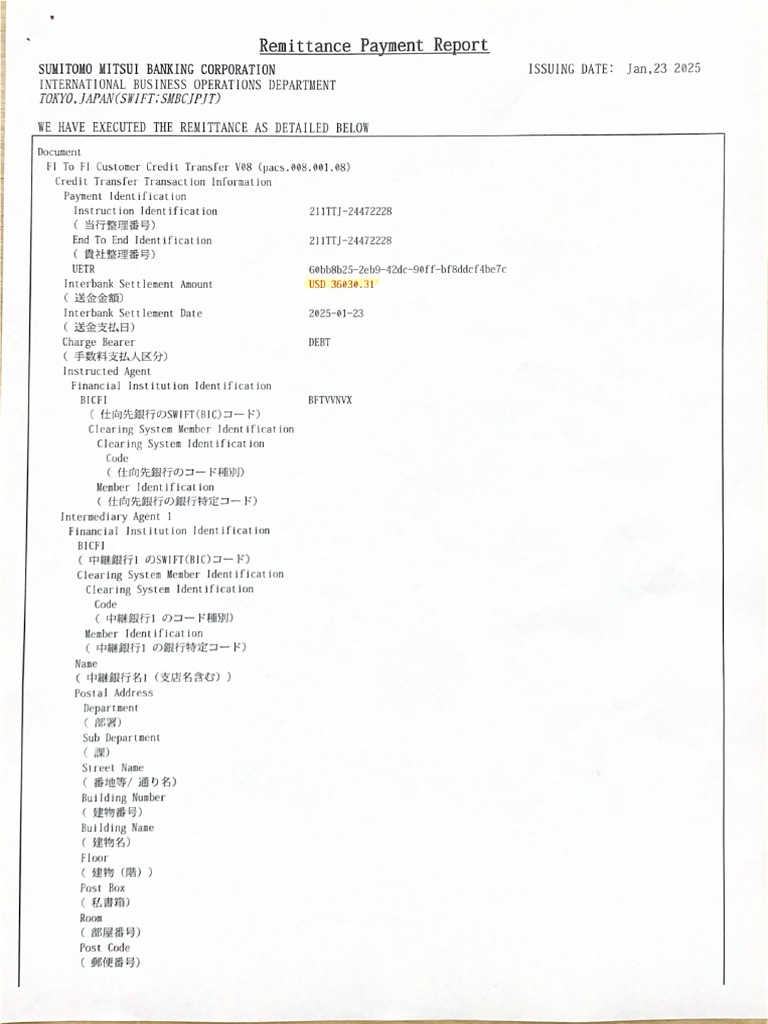 Remittance Payment Report | PDF